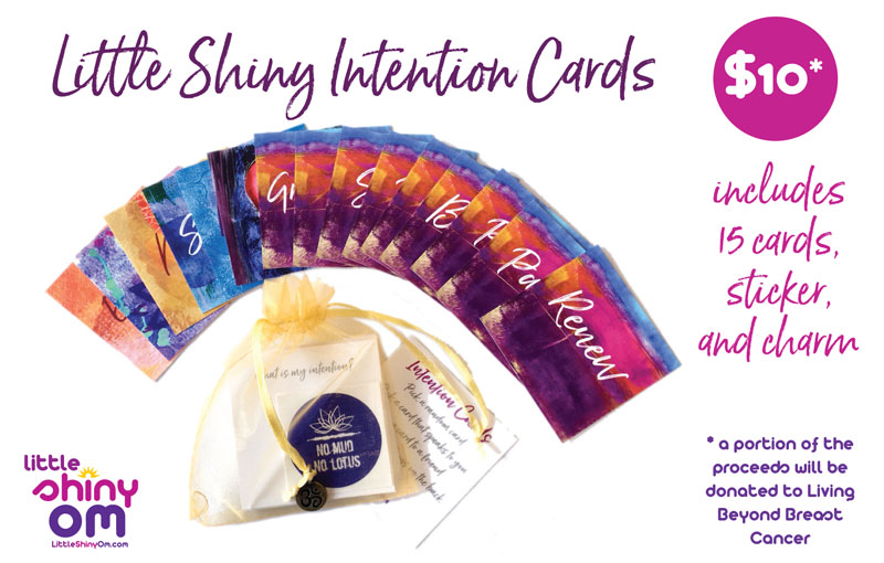 New Little Shiny Intention Cards! | Little Shiny Om